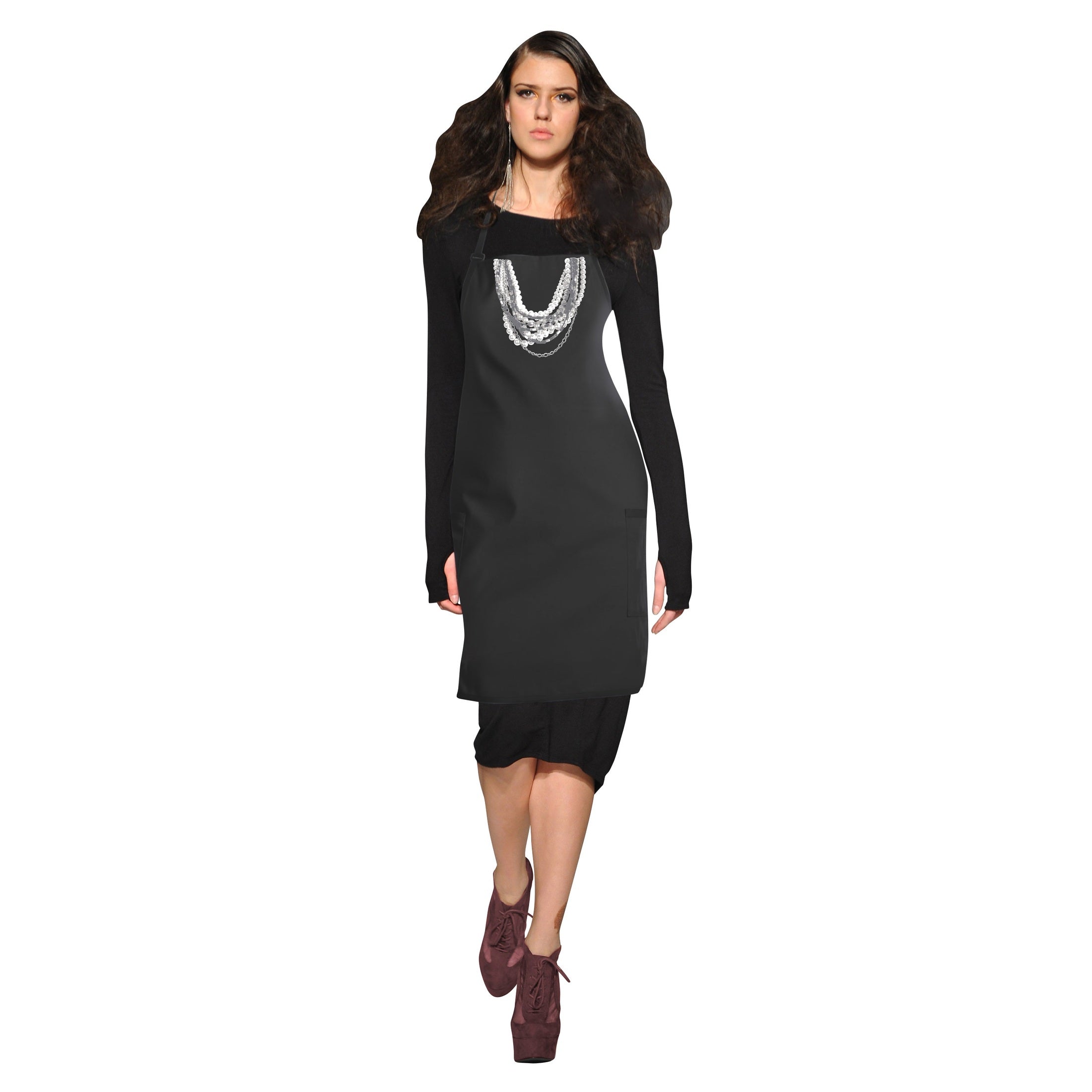 Runway Report Apron Black